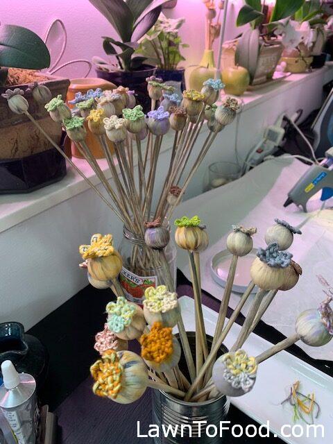 Faux Poppy Pods - Lawn to FoodLawn to Food